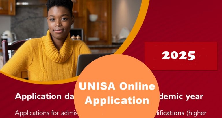 UNISA Online Application 2025 www.unisa.ac.za