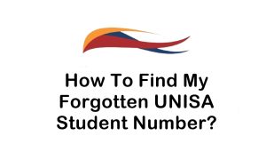 How To Recover UNISA Student Number?